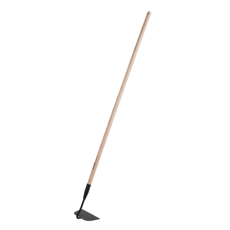 Premium Garden Hoe - Hoe Deluxe in matte black steel