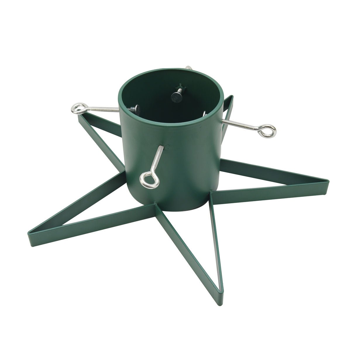 Christmas Tree Stand Star in White Matt Metall - by Benson